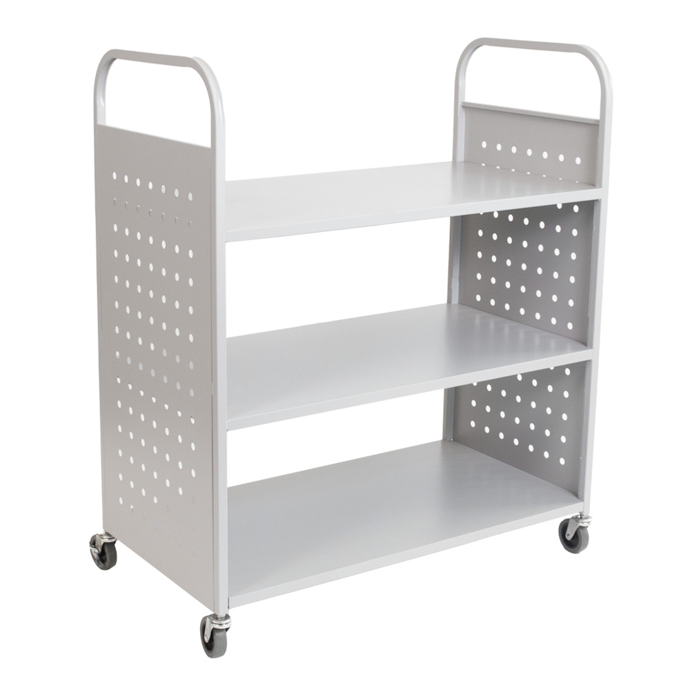 Mobile Book Trolley - Grey WB904 - #advancedidea | online furniture store