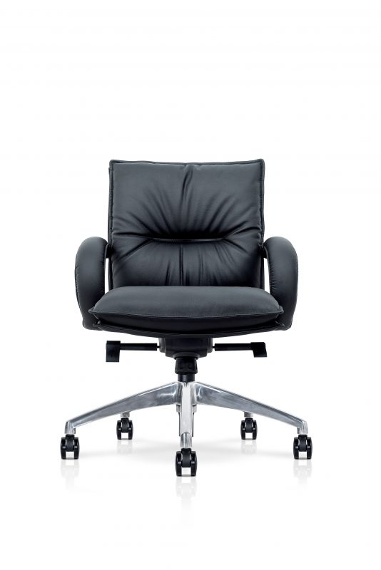 Damon Low Back Chair (PU) - #advancedidea | online furniture store