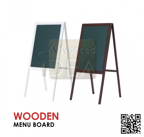 Green Double Sided (Wooden Menu Board) - #advancedidea | online ...