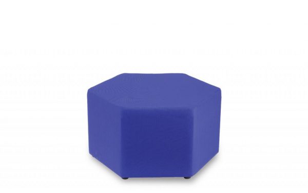 Hexagon Shape Ottoman Stool (Ottoman H - 750 - Fabric) - #advancedidea ...