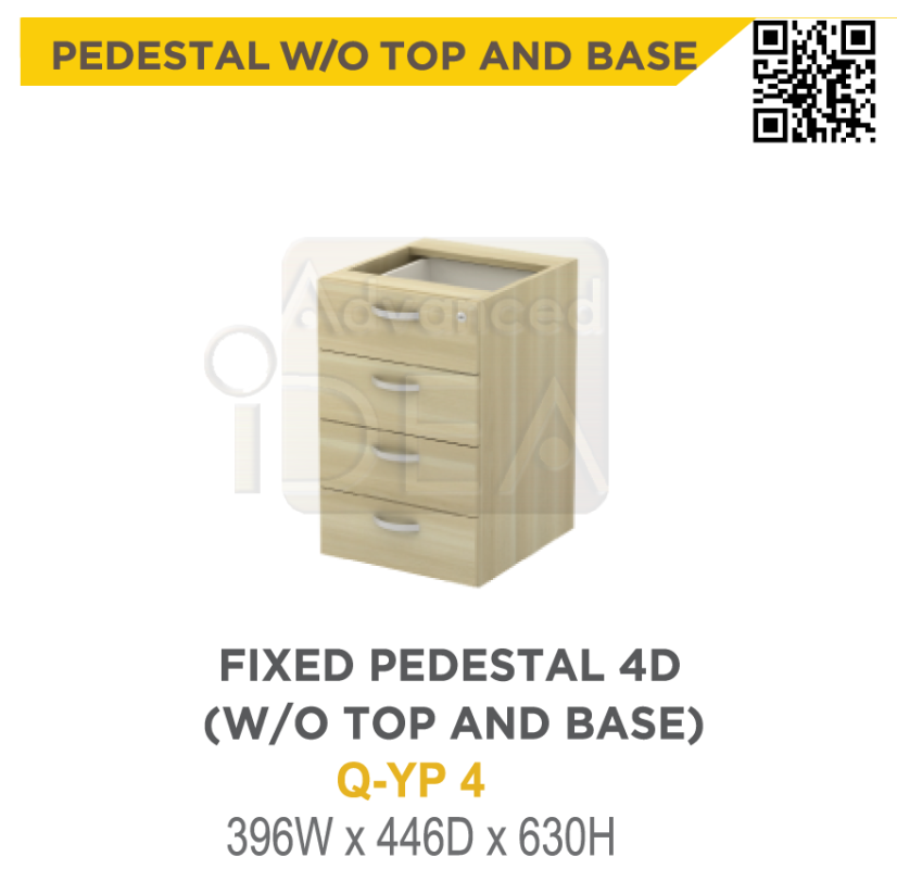 Fixed Pedestal 4D (W/O Top And Base) EX-YP4 - #advancedidea | online ...