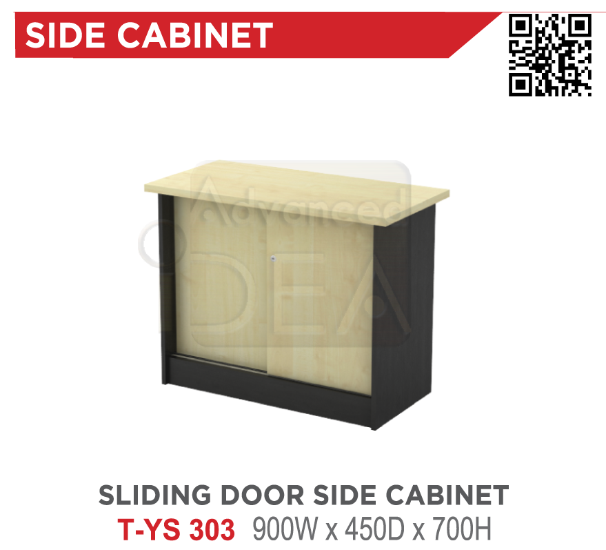 Sliding Door Side Cabinet T2-YS303 - #advancedidea | online furniture store