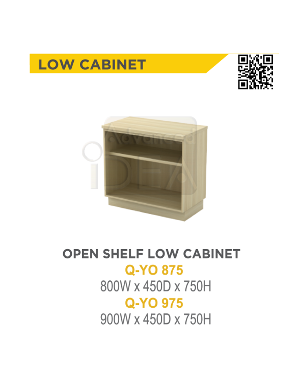 Open Shelf Low Cabinet EX-YO75 - #advancedidea | online furniture store