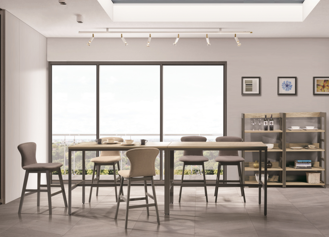 Wooden High Bistro Stool with Fabric MX2-HBS - #advancedidea | online ...