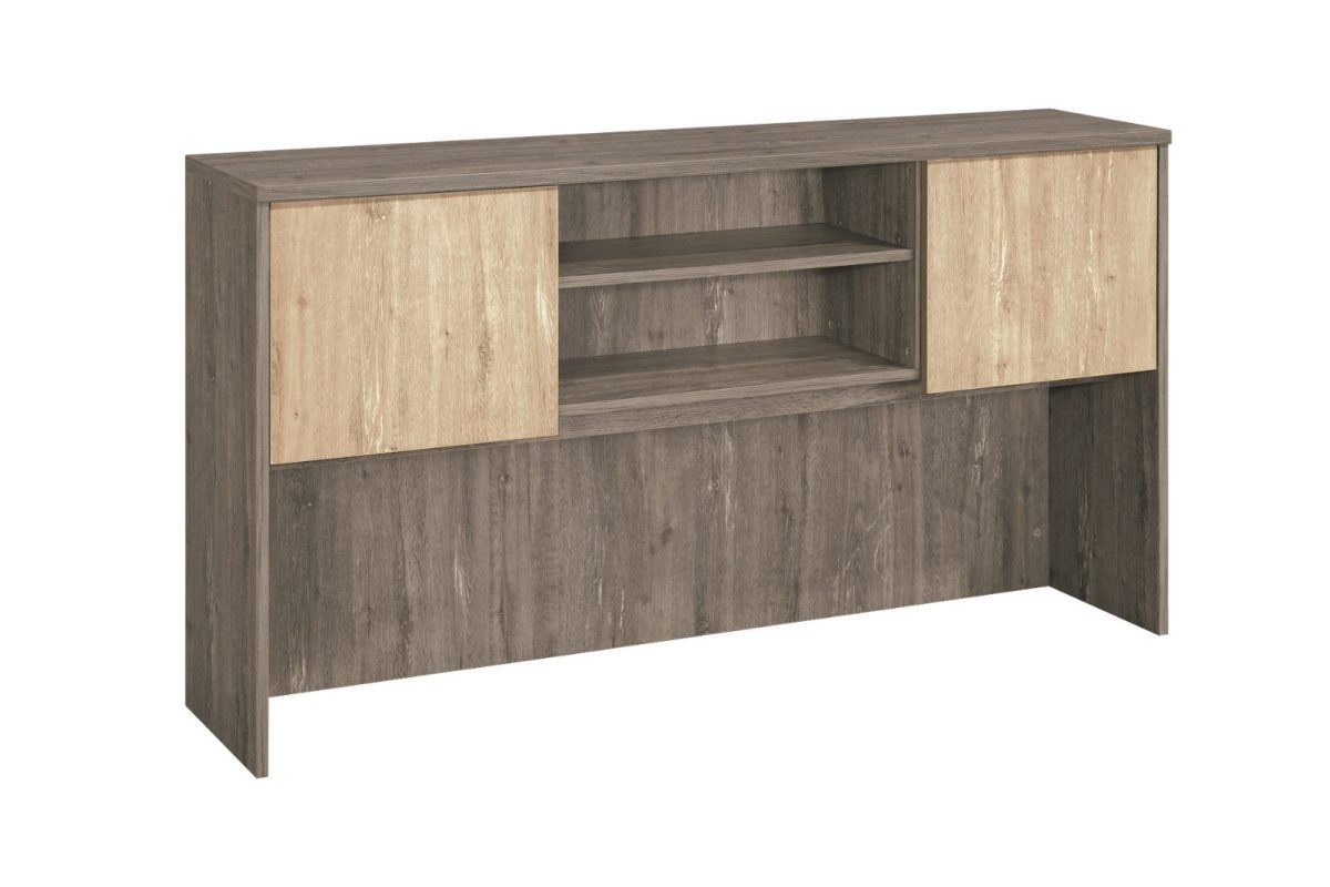 Executive Table with Side Cabinet & Hutch Wooden Door MX2-2190 - # ...