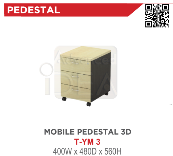 Mobile Pedestal 3D T2-YM3 - #advancedidea | online furniture store