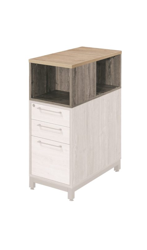 Twin Standard Height Desk with Fixed Pedestal MX2-HD1870 - # ...