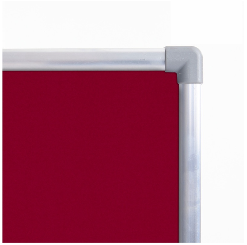 Light Blue Velvet Notice Board (Aluminium Frame) NB-VAFLB - # ...