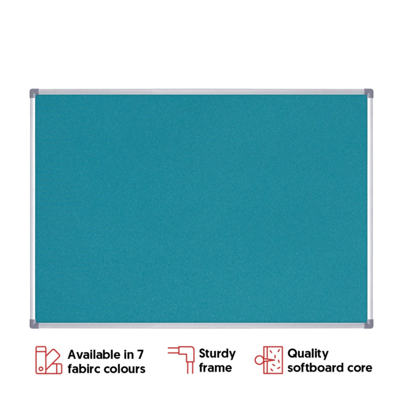 Blue Fabric Notice Board (Aluminium Frame) WB-TNB - #advancedidea ...