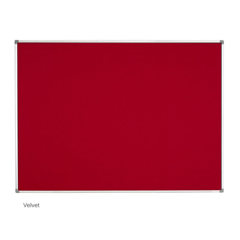 Light Green Velvet Notice Board (Aluminium Frame) NB-VAFLGN - # ...